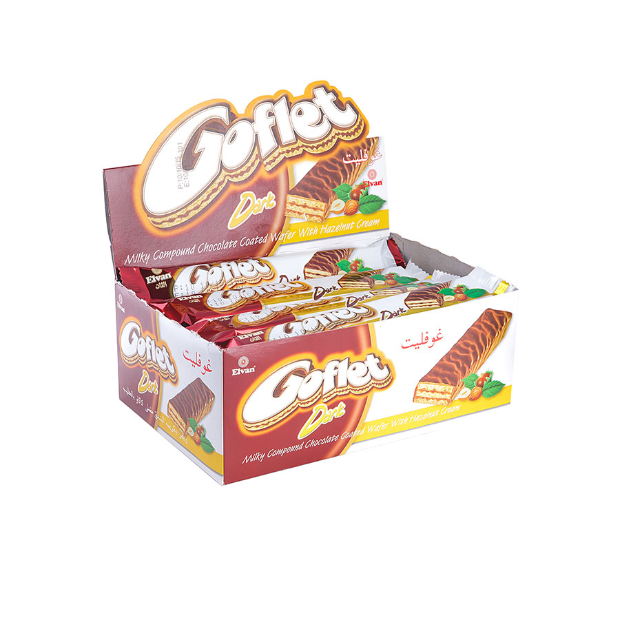 Goflet 18 gr Barritas de chocolate para tiendas de chucherías